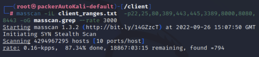 Network Mapper (Nmap) vs. Masscan