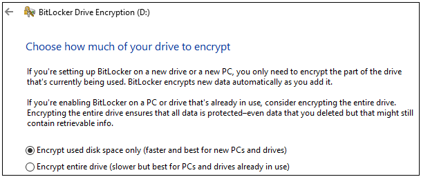 File Encryption Using VHD and BitLocker
