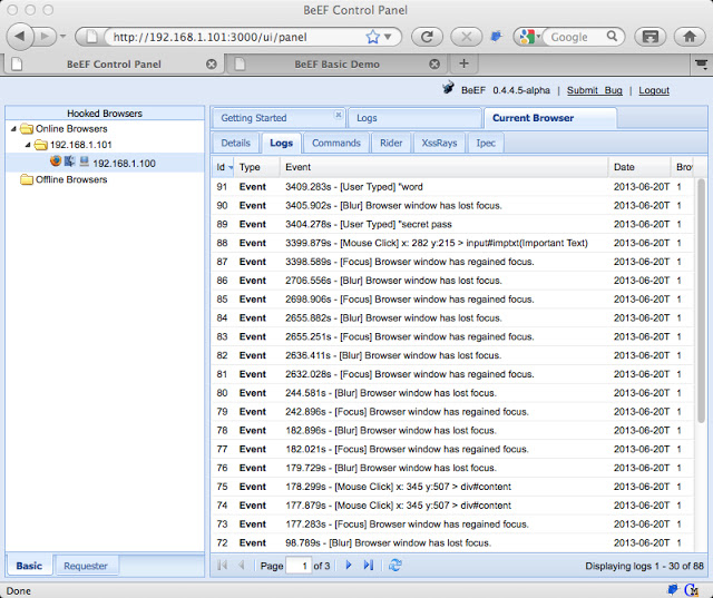 Getting Started with BeEF: The Browser Exploitation Framework