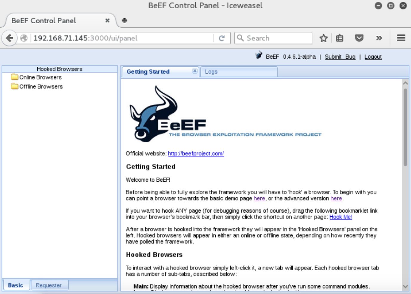 A Brief BeEF Overview - Professionally Evil Insights