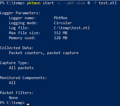Built-In Network Capture with Windows 11